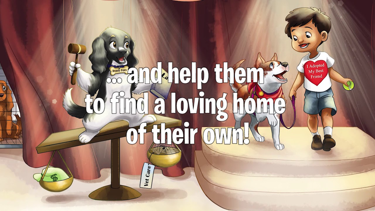 Deputy Paws Book Trailer - YouTube