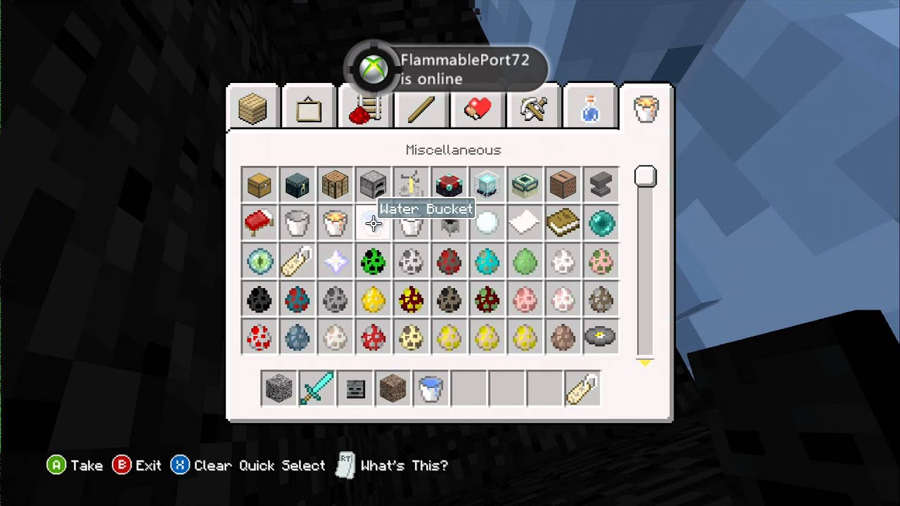 Minecraft Xbox 360: How to make a custom spawn message Tutorial ...