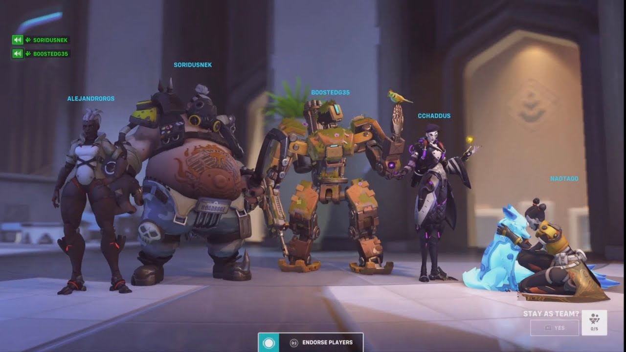 Back On With The Team - Overwatch 2 - YouTube