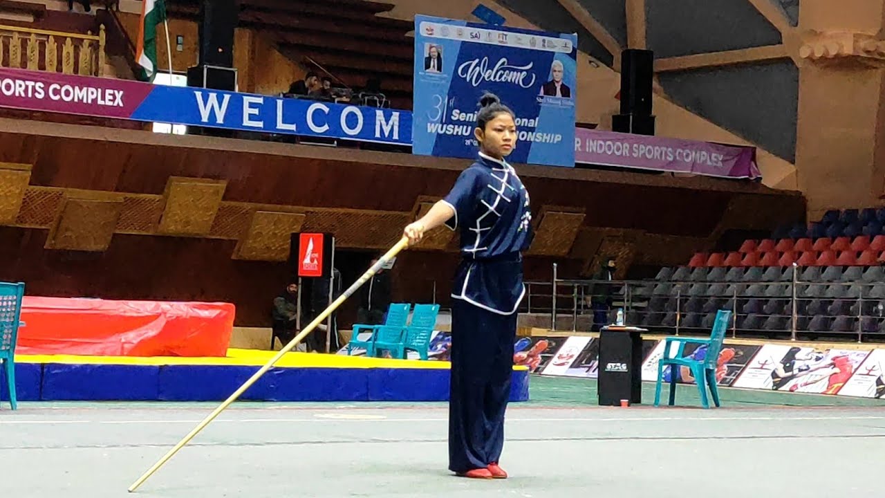 Gunshu_AIP_ 31st Senior National Wushu Championship, Srinagar!! - YouTube