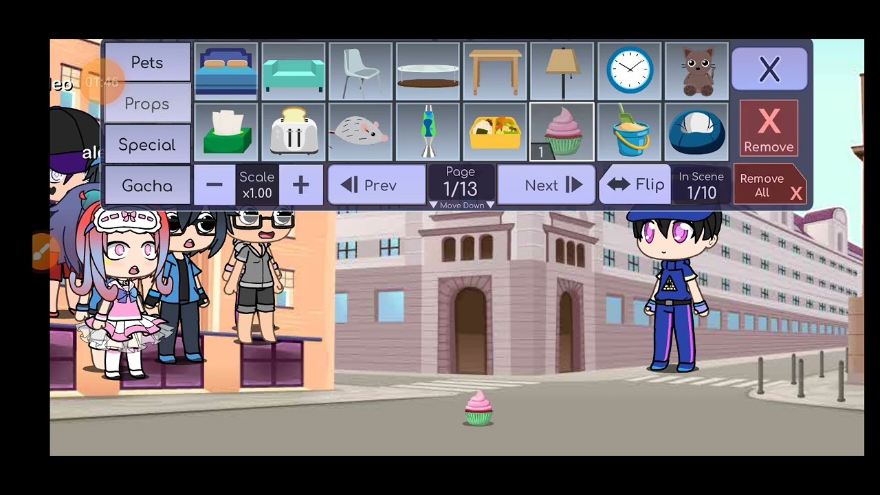 gacha life bom então episódio hoje the police - YouTube