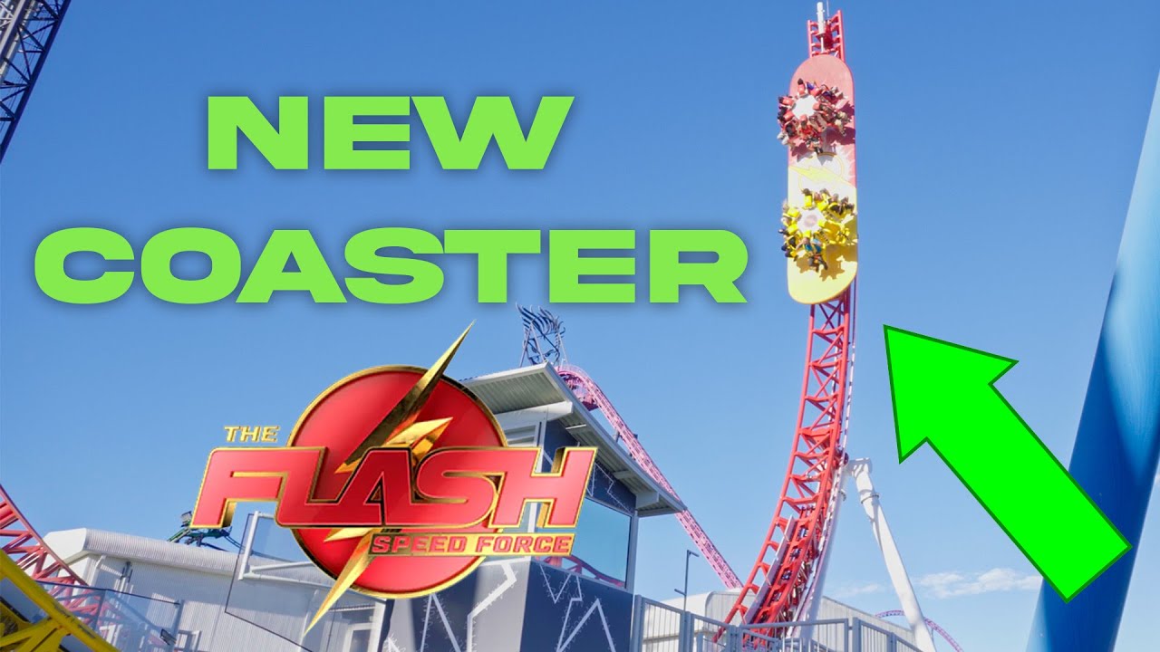 The Flash: Speed Force at Warner Bros Movie World Gold Coast Australia ...