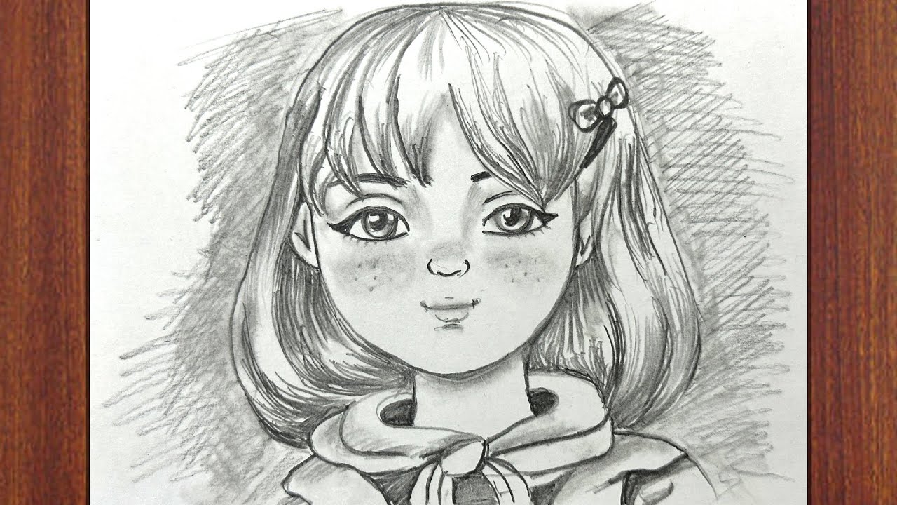 How to draw smiley face - step by step || Pencil Sketch for beginners ...