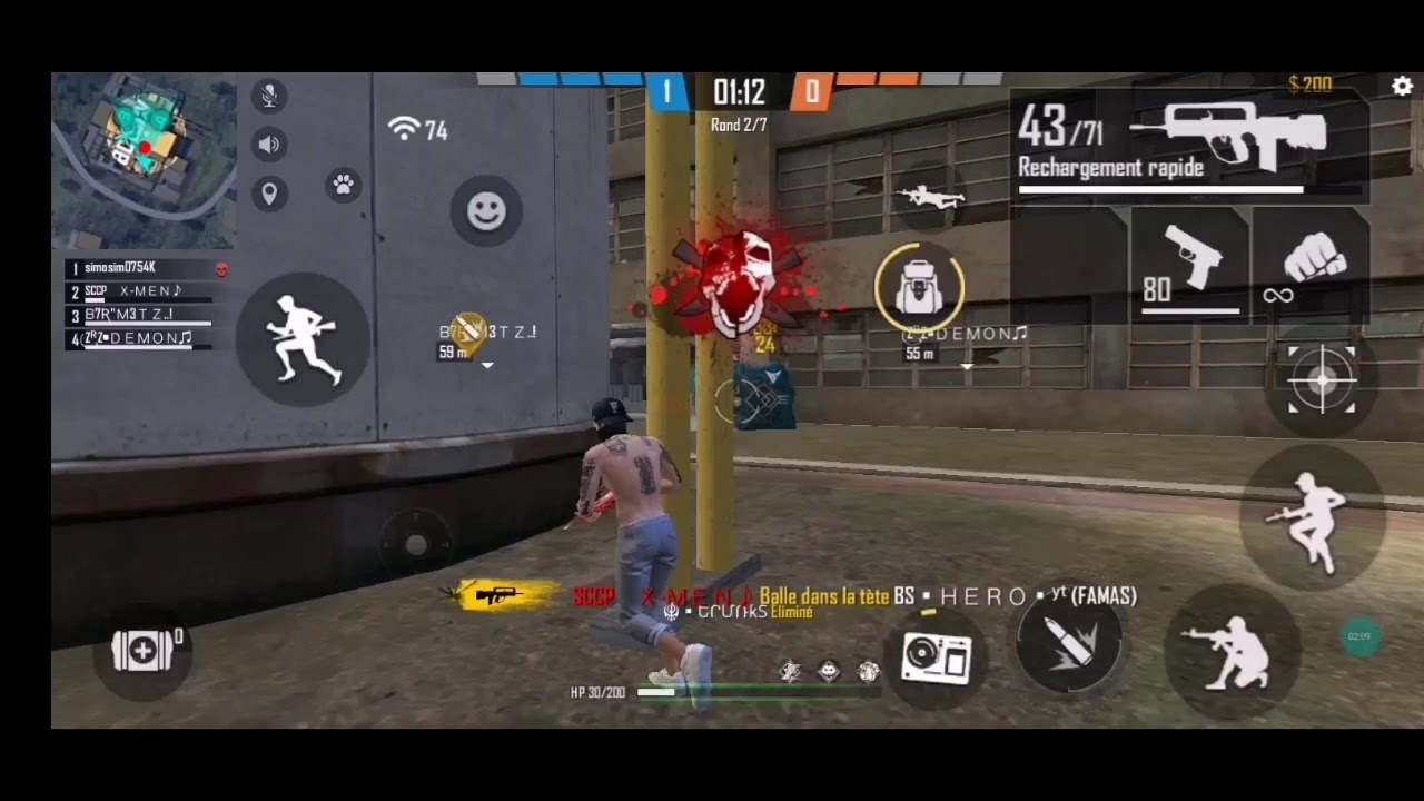 The Best Player Huawei Y9 In Thé Midle East #Free Fire - YouTube