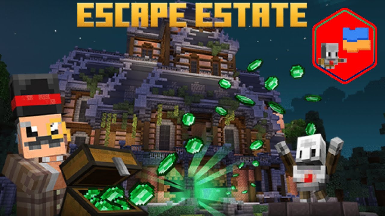 Minecraft Education 6# - Hour of Code 2022: Escape Estate - Red Way ...