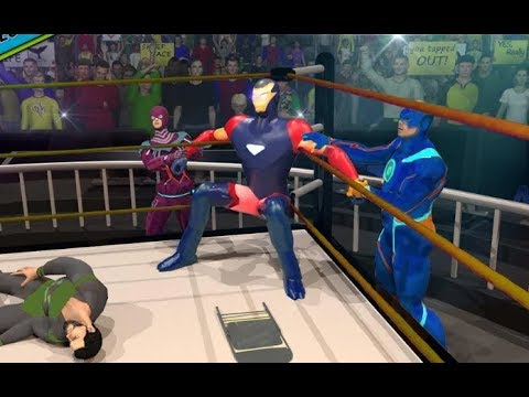 Ultimate Superhero Fighting Club Wrestling Games | Superhero Wrestling ...