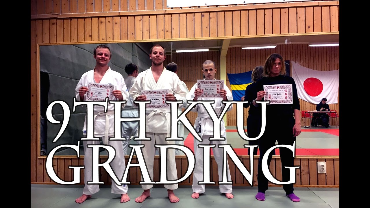 9th Kyu grading with the Passai boxing study group - YouTube
