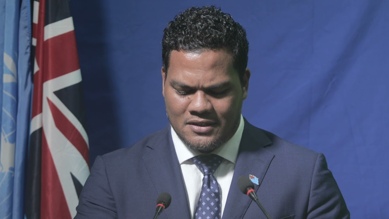 Minister Kofe's video statement: COP26 - YouTube