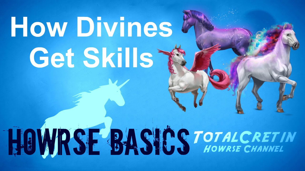 How Divines Get Skills - Howrse Basics - YouTube