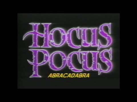 Abracadabra (Hocus Pocus, 1993) - Trailer VHS - YouTube