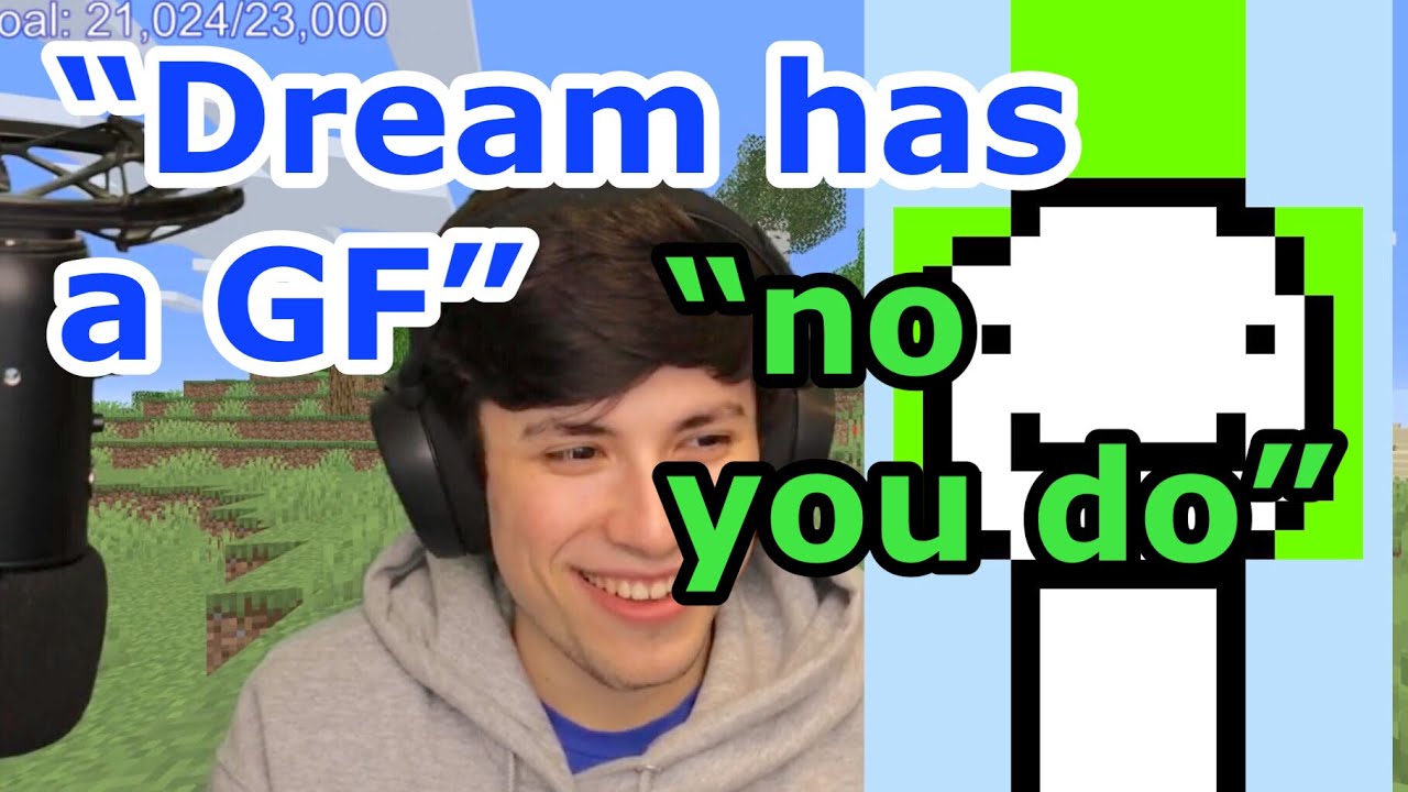 GeorgeNotFound says Dream HAS A GIRLFRIEND but it BACKFIRES and DREAM ...