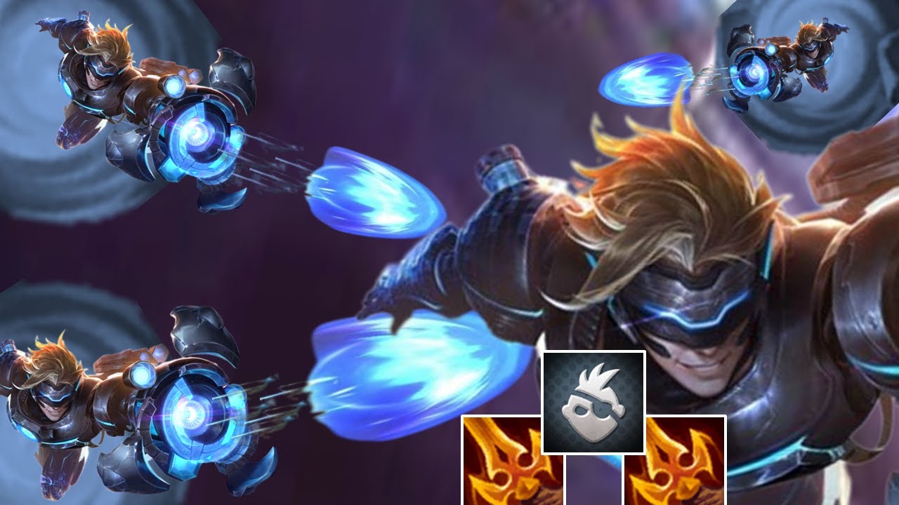 Renegade Ezreal With Double Deathblade - Hero Morgana (Gas Giant Slayer ...