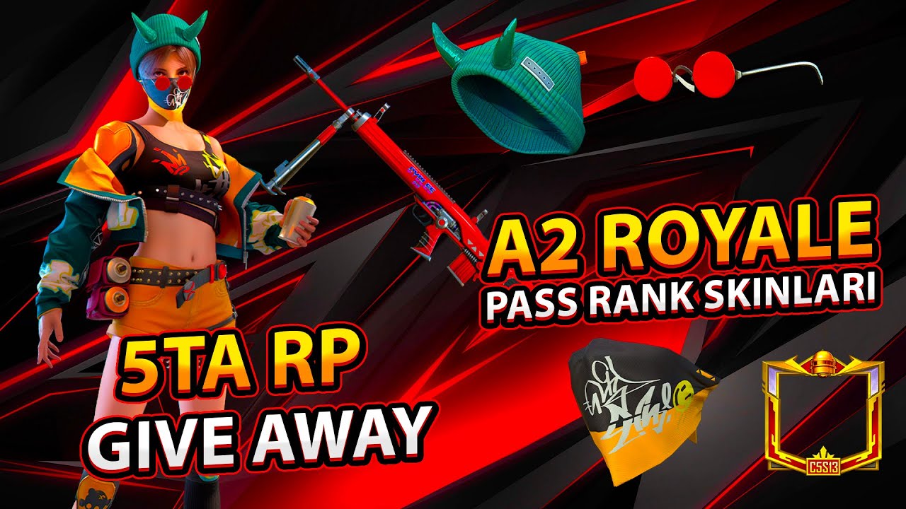A2 RP 😱😱😱 RANK SKINLARI 5TA RP GIVEAWAY - YouTube