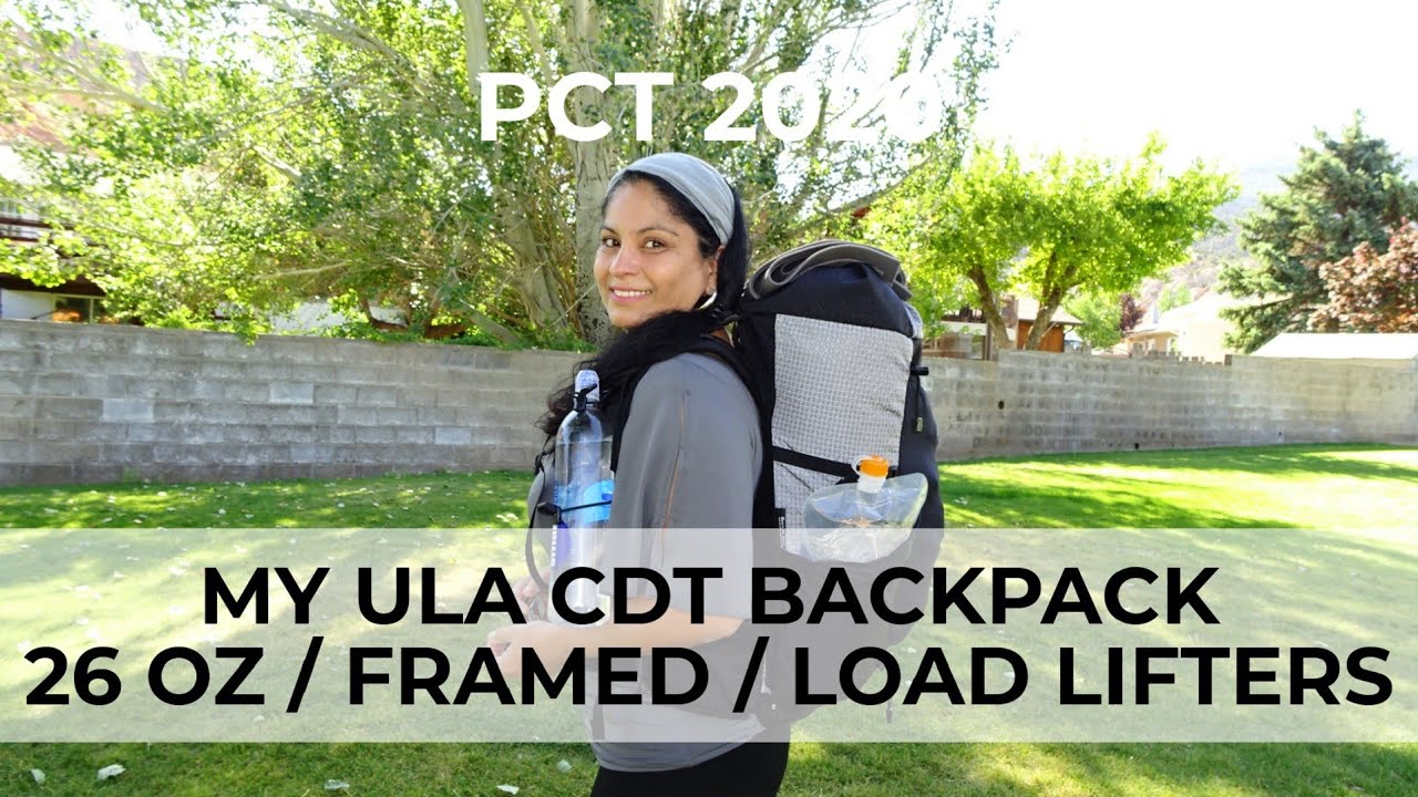 PCT 2020 - My New ULA CDT Thru-Hiking Pack - YouTube