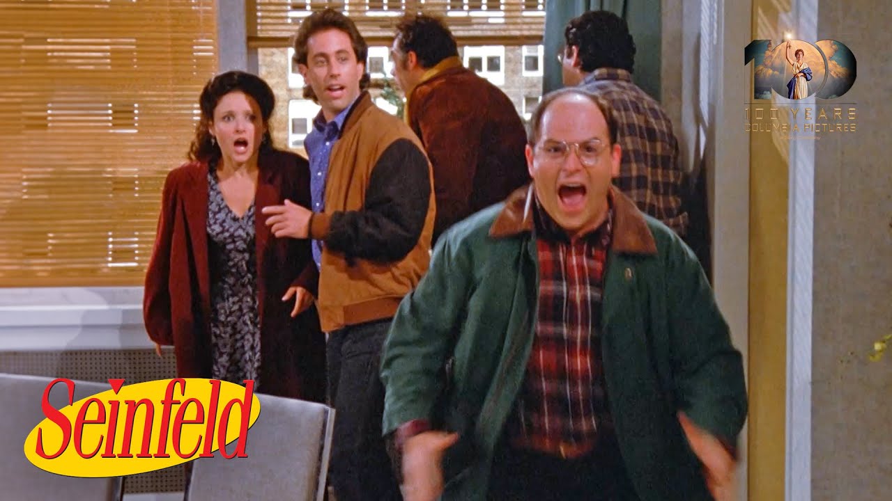 Man falls on George's car | Seinfeld (1989) - YouTube