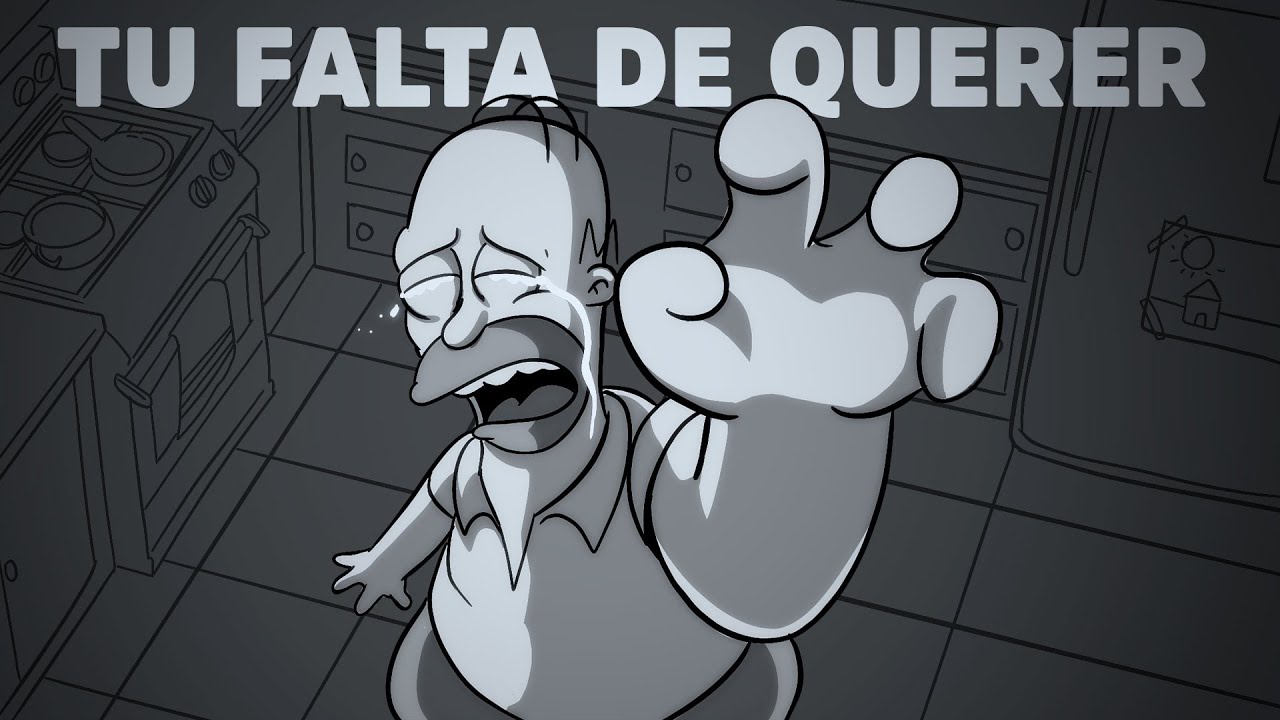 HOMERO SIMPSON (IA) - Tu Falta De Querer - YouTube