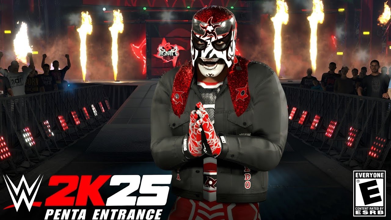 WWE2K25 DLC Pack : Penta '25 Entrance REVEALED w/Updated Theme & Graphics Pack! - YouTube