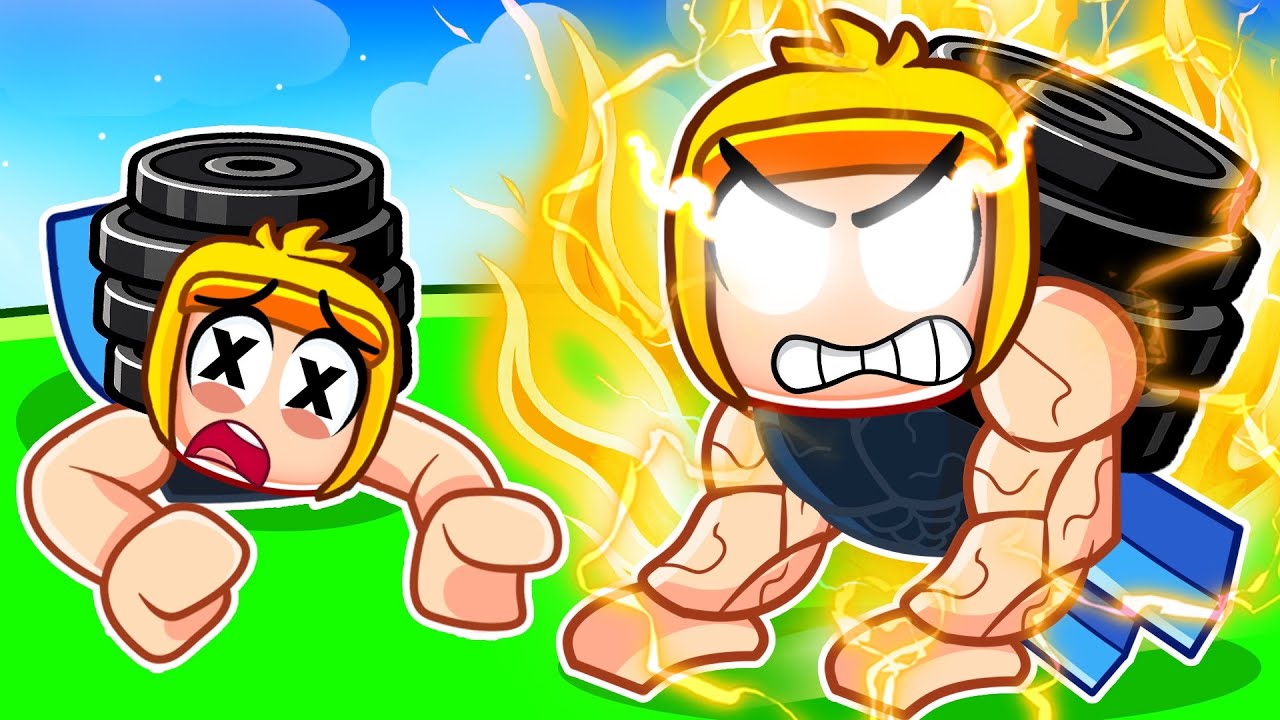 2 HOURS of Upgrading From Weak NOOB to GOD STRENGTH in Roblox! - YouTube