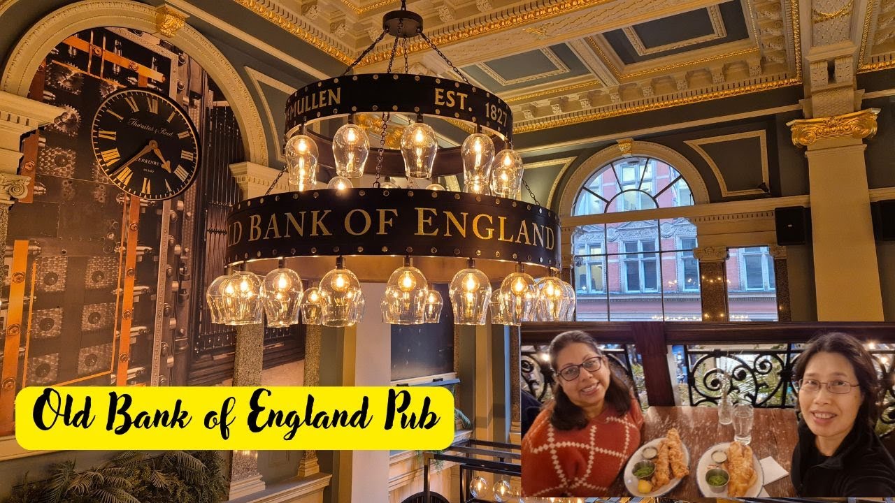 Old Bank of England pub, London - YouTube