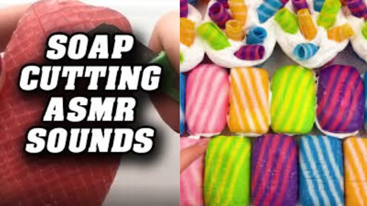 Soap Cutting Game | Satisfying Soap Carving ASMR - Anti Stress - YouTube