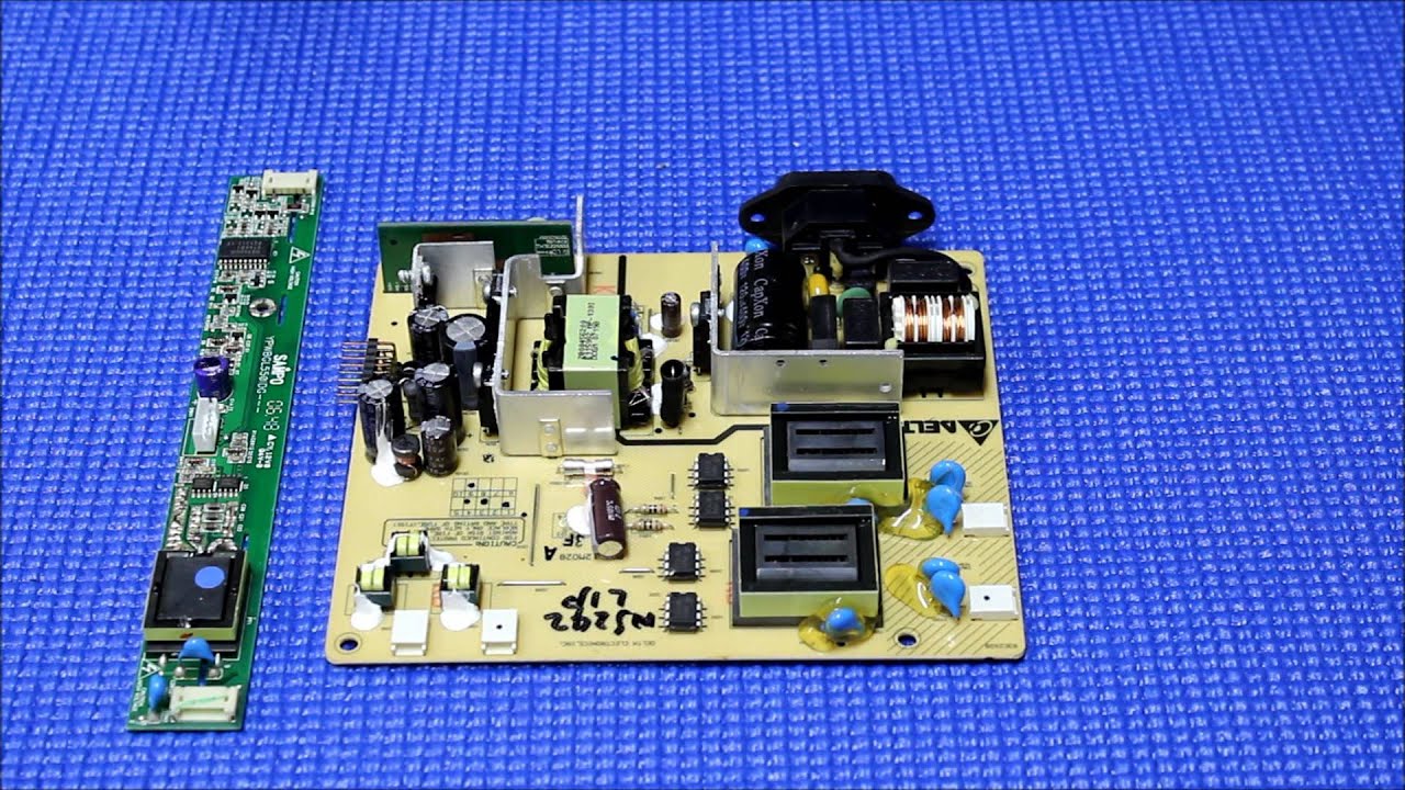 Type of inverters used on LCD display - YouTube