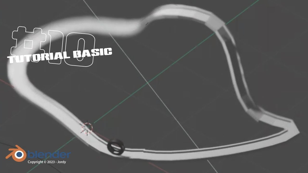 Blender 3D - Roda Memutar Mengikuti Jalur Curve (Follow Path) - YouTube