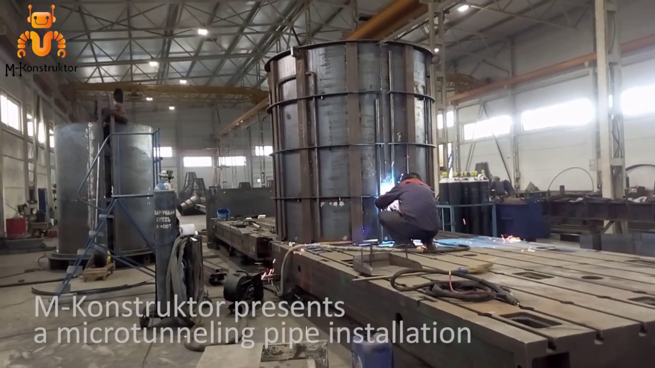 Concrete pipe mould - YouTube