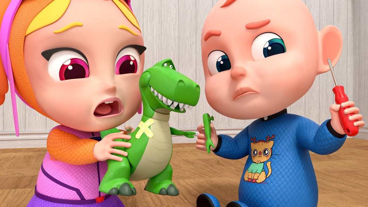 Toy Gets a Boo Boo - Boo Boo Song + More Nursery Rhymes & Kids Songs ...
