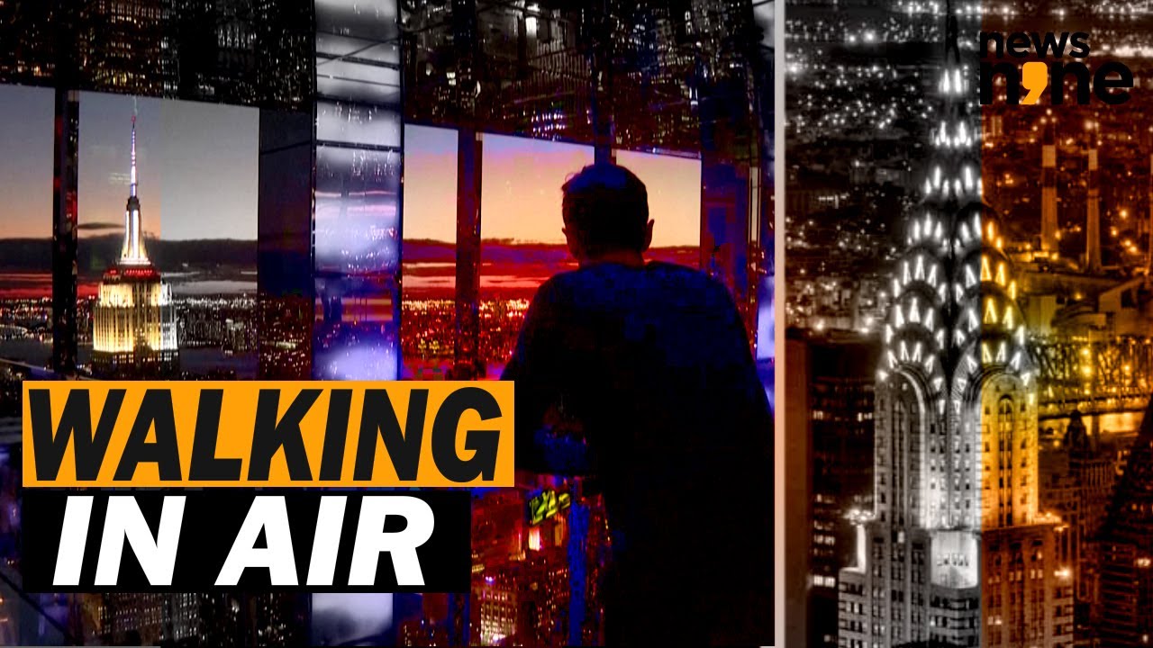 Walking on 'Air': New York's newest skyscraper attraction - YouTube