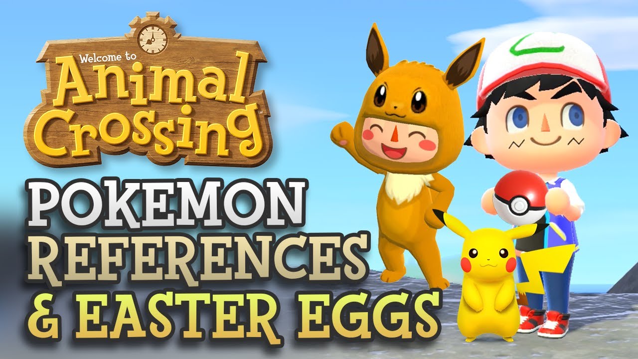All Pokémon References in Animal Crossing! - YouTube
