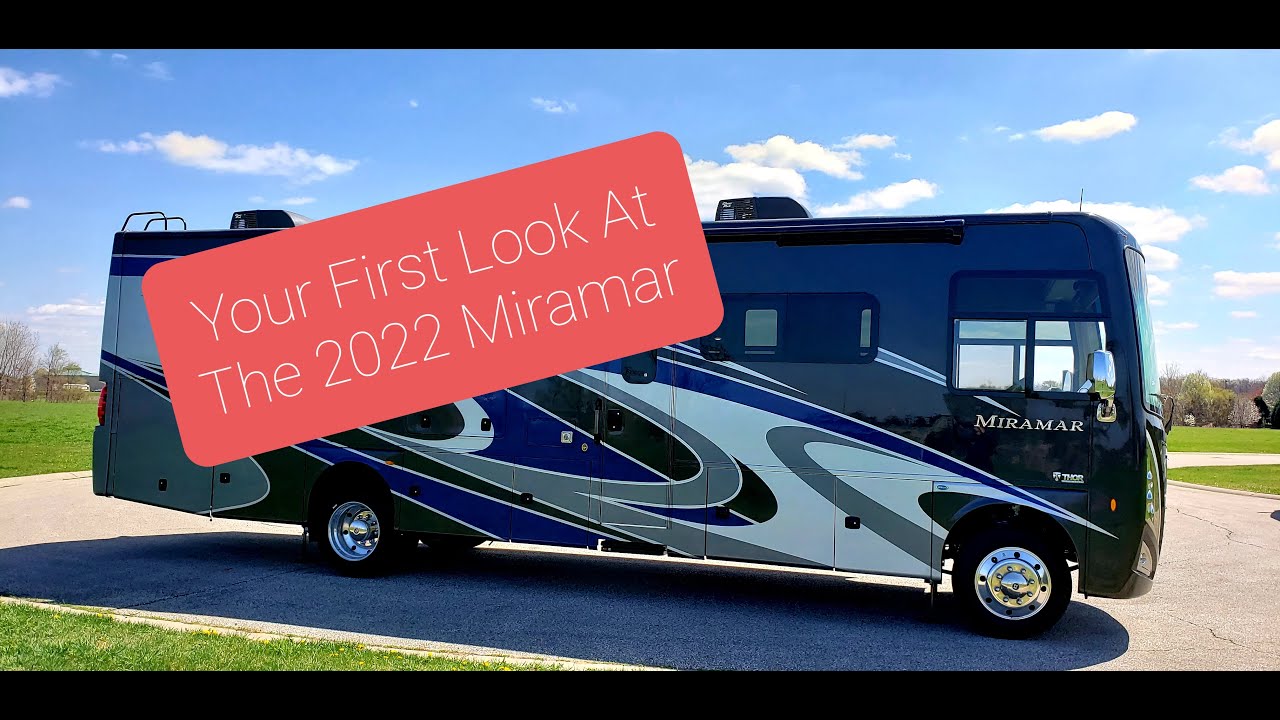 Your first look at the 2022 Miramar Class A Gas Motorhome - YouTube