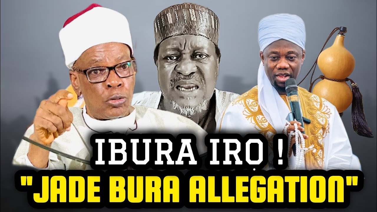 Jade Ko Bura Allegation- Baba Agbara Omi Jade Tan Lori Oro Mudeerul Markaz Ati Mufti Ilorin ...