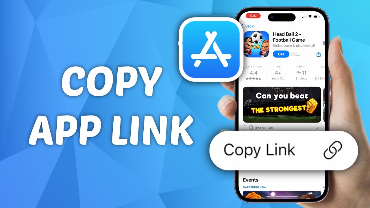 How to Share App Link on AppStore - Copy App link on iPhone - YouTube