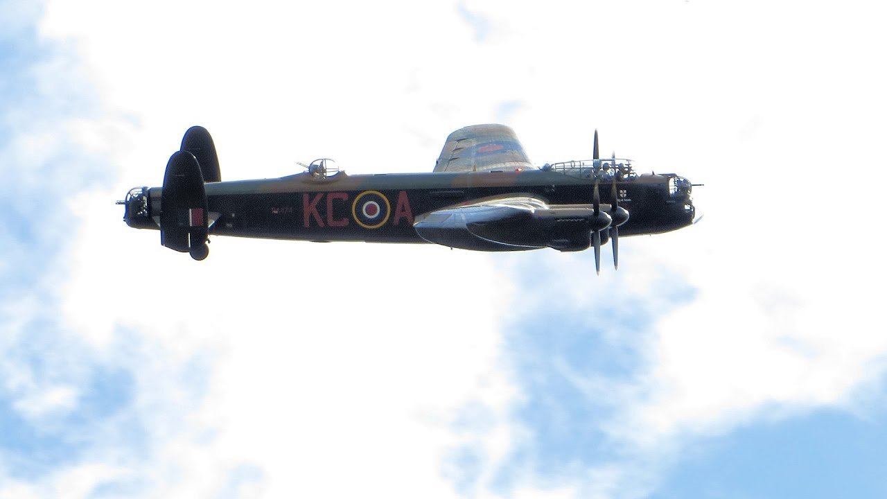 Dambusters Anniversary flypast (70 years) at Brooklands - birthplace of ...