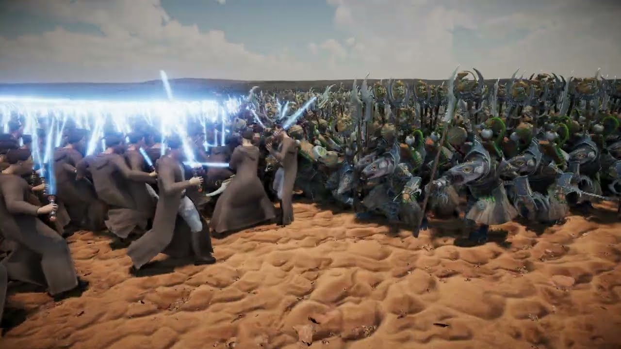 40,000 STAR WAR JEDI & NINJAS VS WARHAMMER IKIT CLAWs | UEBS2 MOD ...