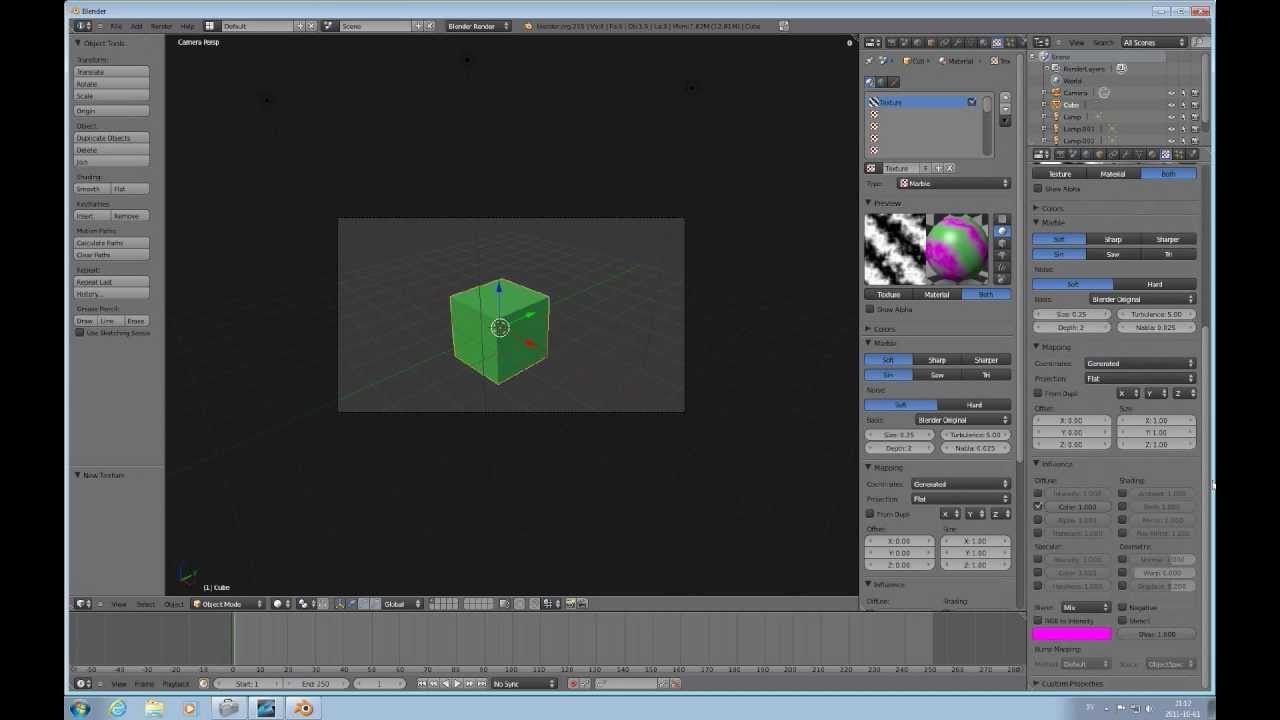 Absolute Beginners Blender 3d 19 Tutor Youtube