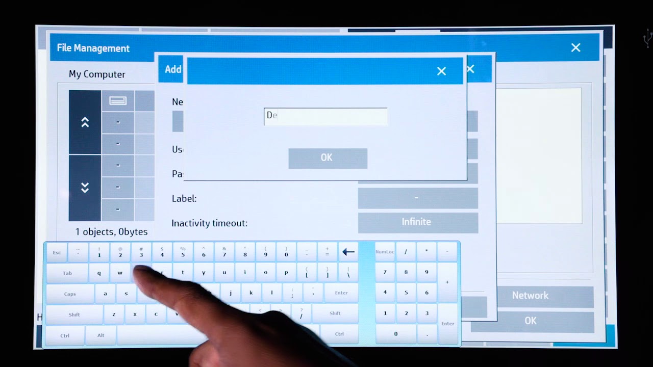 HP HD Pro Scanner How to Use Video Series - How to Create a Network ...