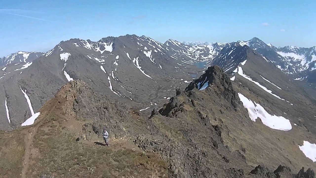 Wolverine peak in Anchorage Alaska 720p - Crash at the end - YouTube