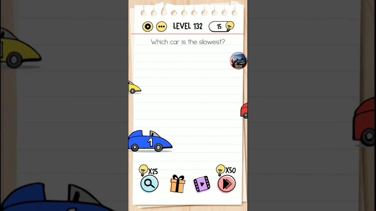 brain test level 132 - YouTube