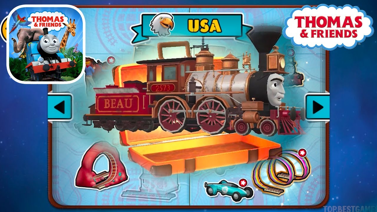🦅Thomas & Friends: Adventures! 🦅🏆 Thomas VISITS USA learn about ...