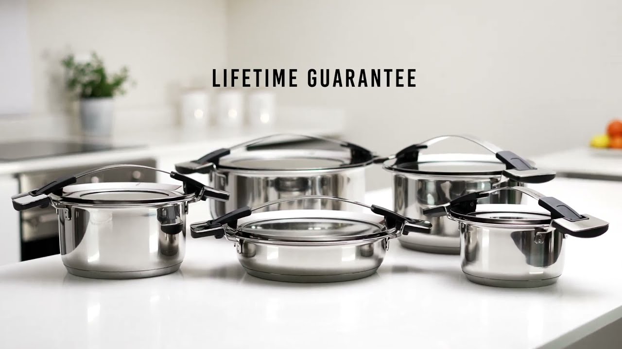 Capri 10PC, Lifetime Guarantee, Bon Appetit Pot Set - YouTube