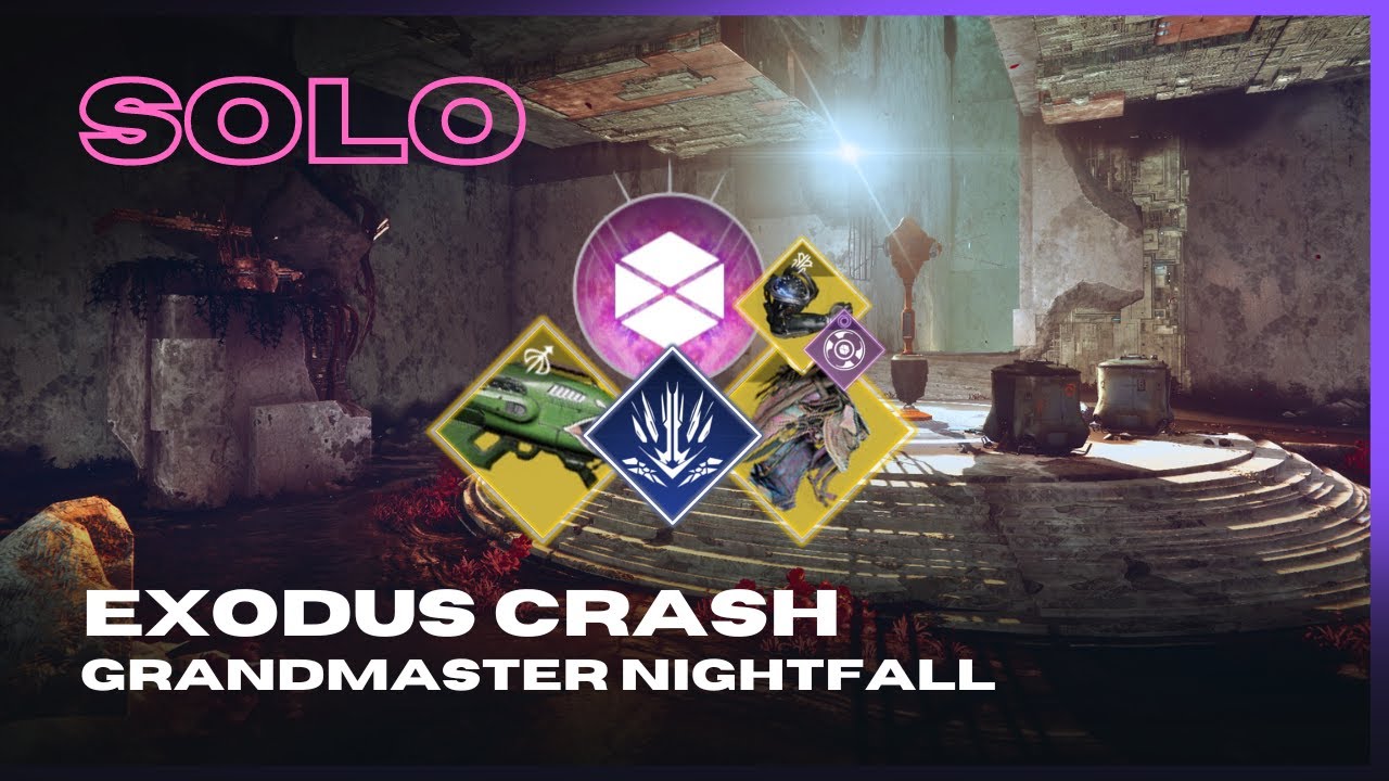 Electrified Shield Throw - Solo Grandmaster "Exodus Crash" on Prismatic ...