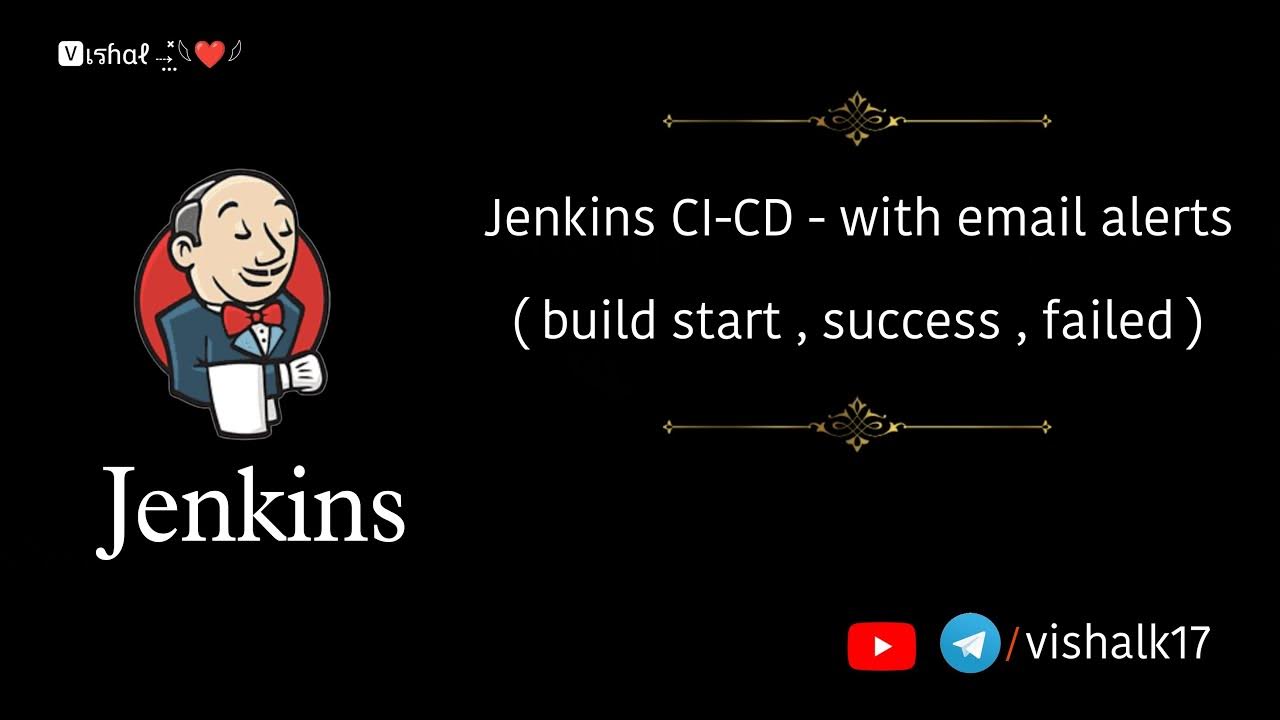 Jenkins email Notification alert : build start , success , failed - YouTube