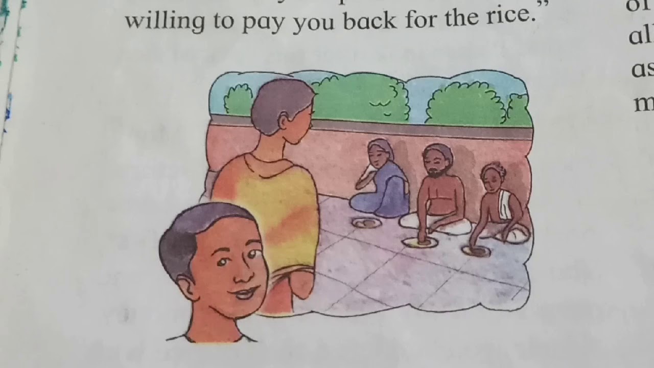 5th std, English 10. Three Sacks of Rice 😃 very easy explaination in ...