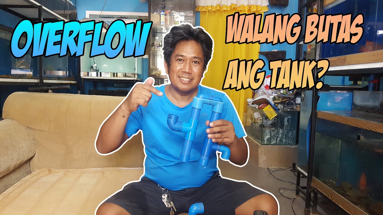 DIY Overflow (Without Drilling Hole in Your Tank) - YouTube