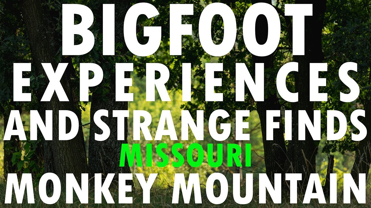 BIGFOOT EXPERIENCES ON MONKEY MOUNTAIN IN MISSOURI! (I FOUND A STRANGE ...