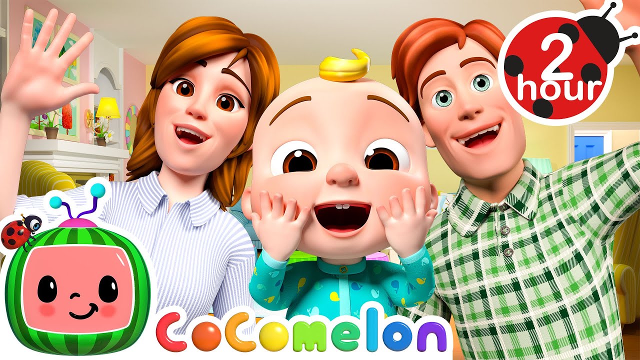 JJ Plays Peek A Boo With Mom & Dad | Cocomelon | Family Time! 👨‍👩‍👦 | MOONBUG KIDS - YouTube