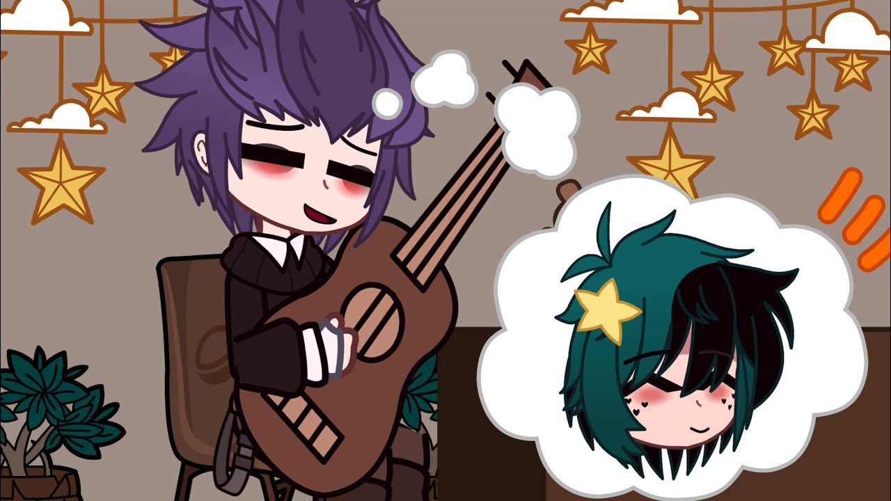 This is a love song for a boy.. | MHA/BNHA | Shindeku 💜💚 | GachaClub ...