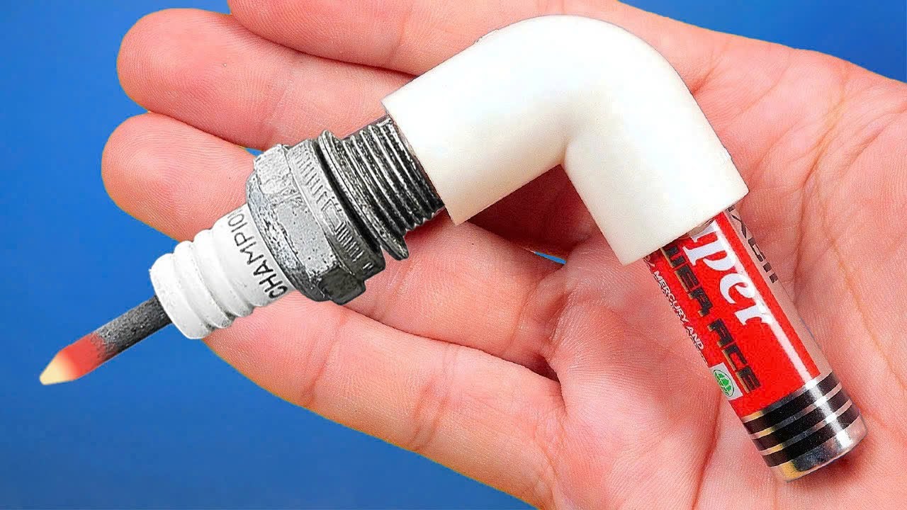 How to build a Simple mini Spot Welding machine At home From Spark ...