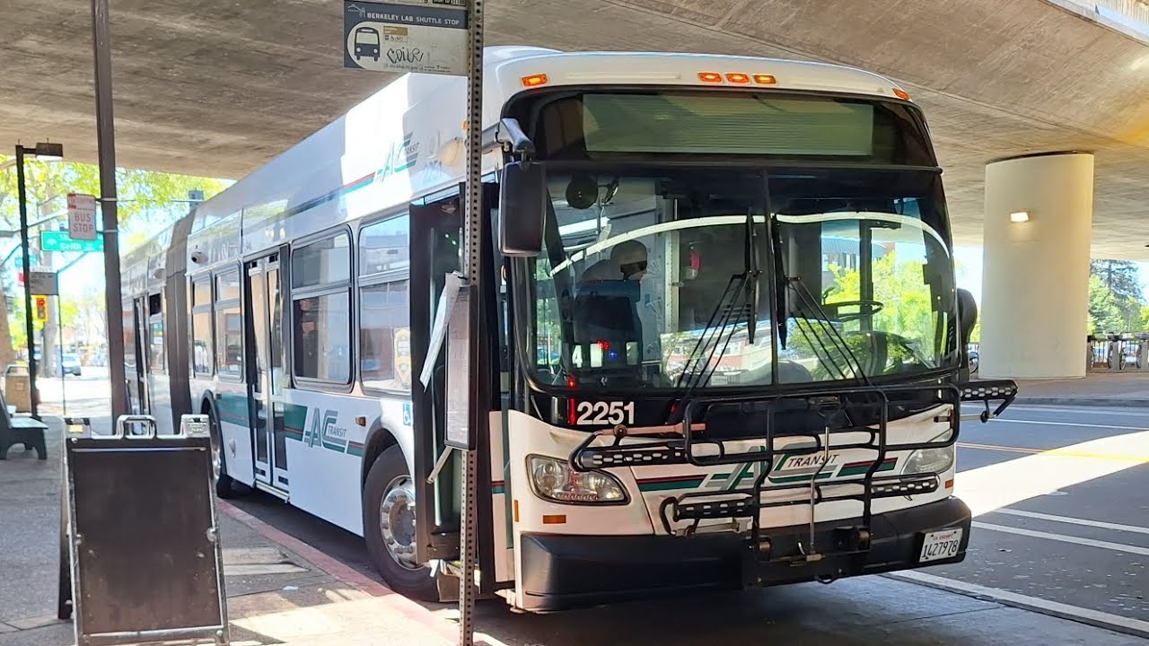 BART Bus Bridge | AC Transit 2017 New Flyer XD60 #2251 (Lafayette to ...